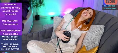 Streamer Girl Stomach Noises