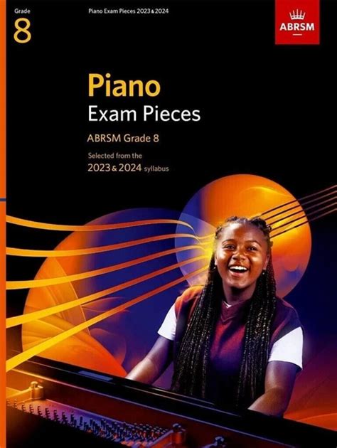 Piano Exam Pieces 2023 2024 Abrsm Grade 8 Sheet Music Book Same Day