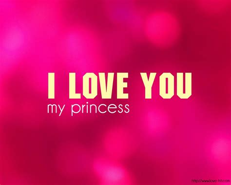 I Love My Princess Wallpaper