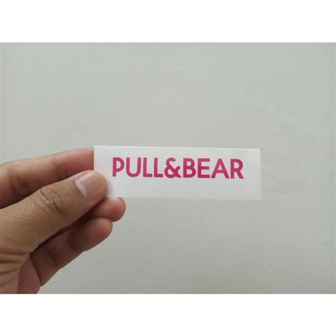 Sticker Pull And Bear Sticker Cutting Outdoor Shopee Malaysia