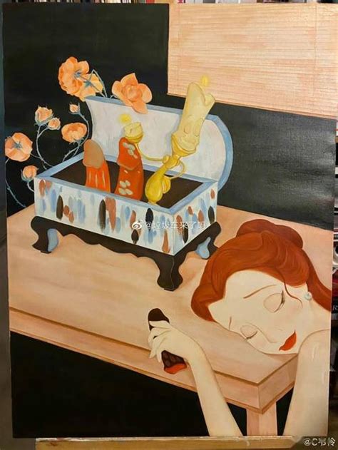 陈韦伶绘画高清图片 陈韦伶绘画高清图片大全 博物迷