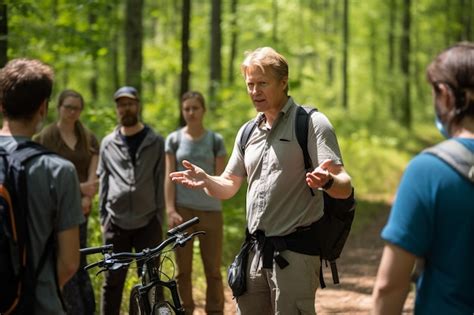 Premium Ai Image Outdoor Class With Electric Bike Demonstrations