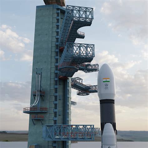 Gslv Rocket 3d Model By Shontoloyo
