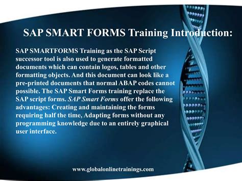 Smartforms Training Sap Smart Forms Online Training Pptx