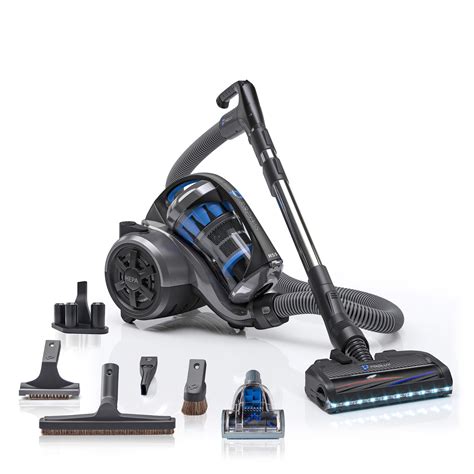 Prolux Rs5 Lightweight Bagless Canister Vacuum With Dual Hepa