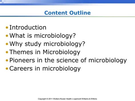 Introduction To Microbiology Ppt