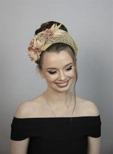 Marge Iilane Wide Headband Hat In Nature Colors