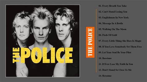 Sting And The Police Greatest Hits Album Best Songs Of Sting And The Police
