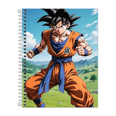 Caderno Goku 20 Matérias 320 Folhas Shopee Brasil