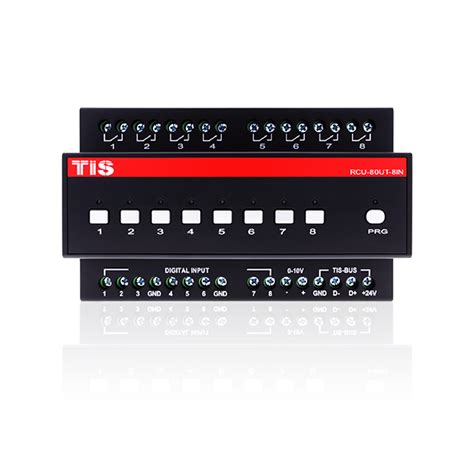 Rcu 8out 8in Tis Room Controller Unit 8ch Output 8ch Output Input Iot Smart Automation