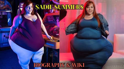 Sadie Summers American Ssbbw Instagram Tiktok Influencer Plus Size Fashion Model Biography