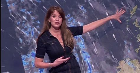 Weather Presenter Lizzie Rizzini Wows Viewers With Sexy Outfit On Bbc