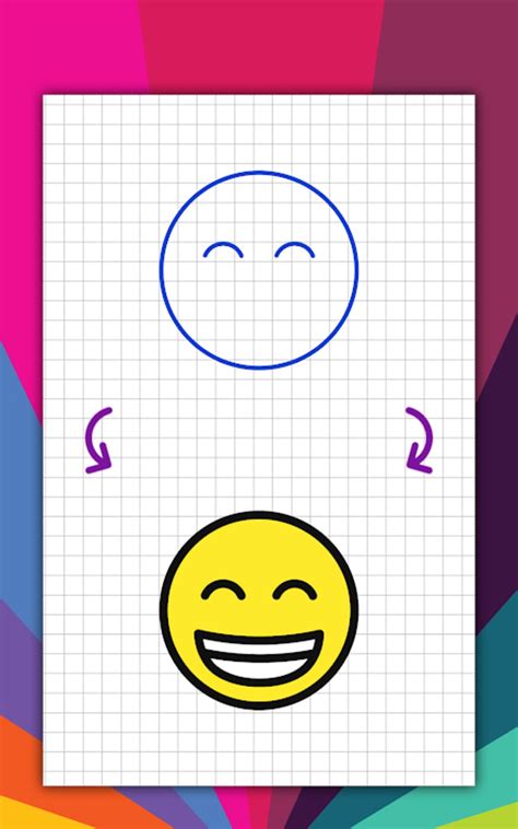 How To Draw Emoji Step By Step Drawing Lessons Para Android Descargar