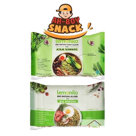Jual Mie Lemonilo Kuah Dan Goreng 65 Gram Mie Instan Lemonilo