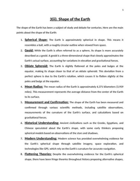 Shape Size And Motions Of The Earth 1 Pptx