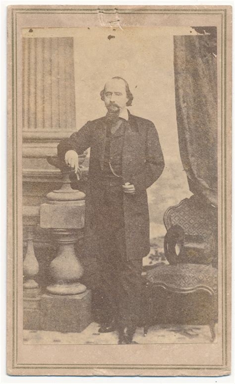 Full Standing Cdv Of Confederate General William Loring With Vicksburg