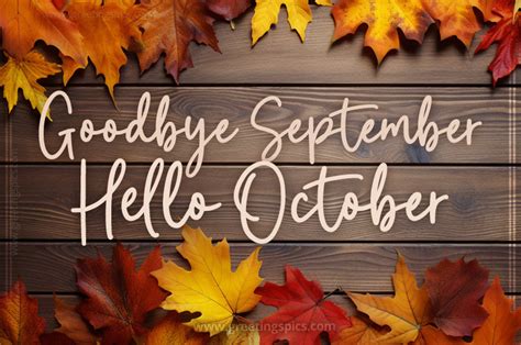 Hello October Images