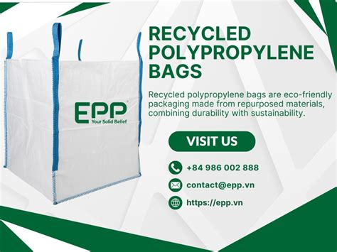 Recycled Polypropylene Bags Unlocking Sustainability Benefits
