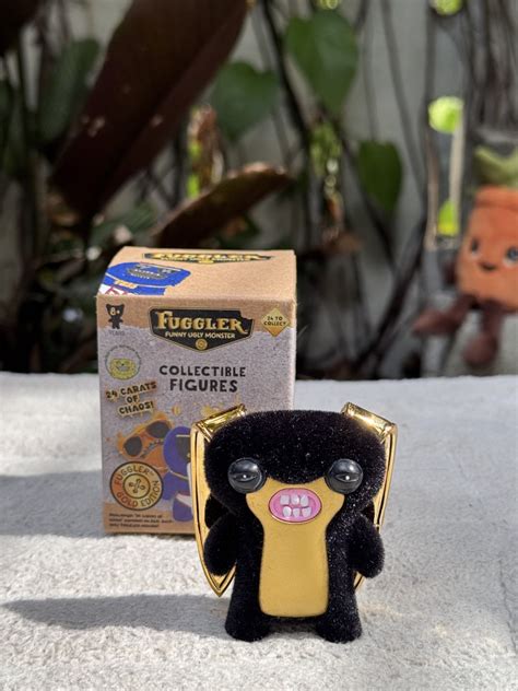 Fuggler Collectible Figure Gold Series Ultra Rare Hobbies And Toys Toys