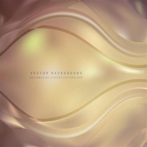 Brown Wave Design Background