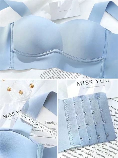 4pcs Pack Seamless Soft Wireless Bras For Women Comfortable Sleeping