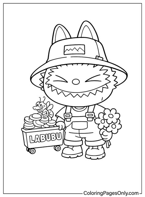 Labubu Coloring Book