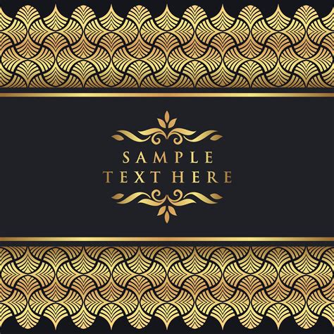 Batik Frame Pattern Background 50361554 Vector Art At Vecteezy