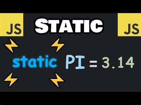 Mastering Javascripts Static Keyword In 8 Minutes Magica