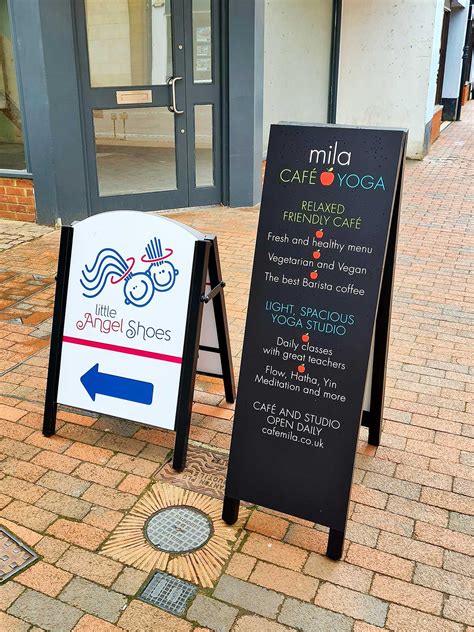 Pavement Signs And A Boards Supplied And Printed Many Styles