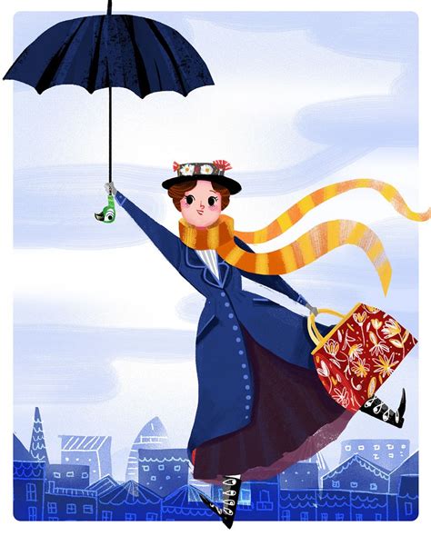 メリーポピンズ 画像 イラスト メリーポピンズ 名言 Onpf