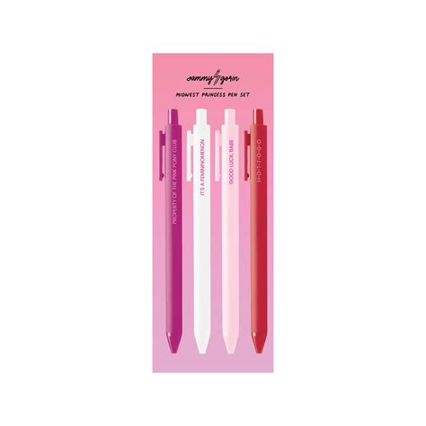 Mw Princess R Pen Set Urban General Store