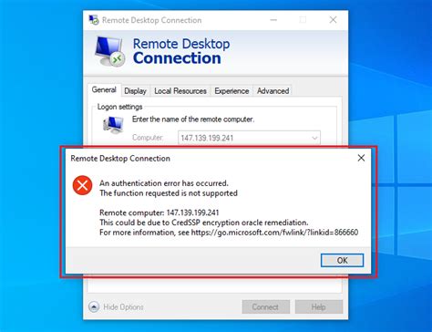 Cara Mengatasi Credssp Rdp Error Saat Login Vps Windows