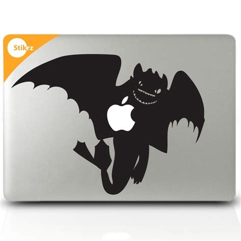 Toothless Macbook Decal Mac Decals Sticker Decor Macbook Decal