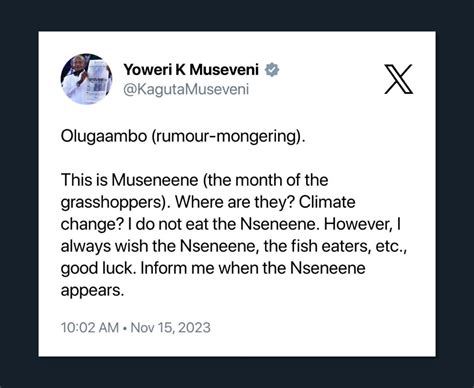 Ugandas Grasshopper Cult Emmy Em