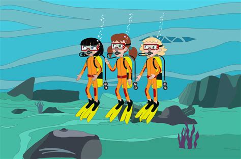 French Fireside Girls Scuba Color3 Wetsuits Alt By Flood7585 On Deviantart