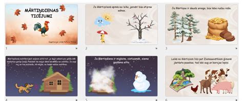 Prezentācija Mārtiņdienas Ticējumi Mācību Materiāli