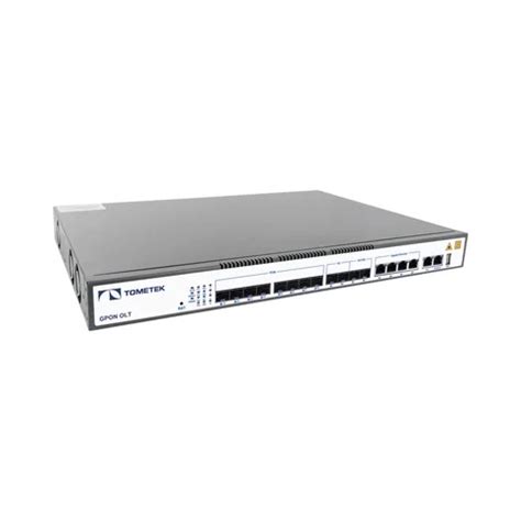 Buy Tometek 1u Gpon Olt 1 4 8 16 Ports Optical Network Terminal For