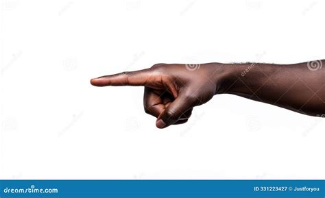 Assertive Man Pointing Finger With Determination And Conviction Conveying A Clear Message Or