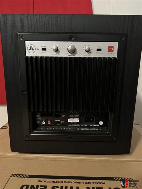 Jl Audio Dominion D110 10subwoofer Photo 5958270 Canuck Audio Mart