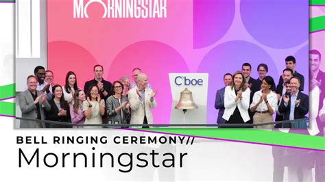 Cboe Global Markets On Linkedin Morningstar Bell Ringing Ceremony