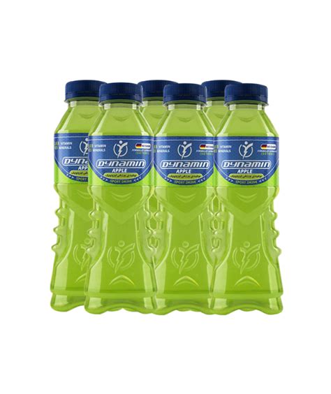 نوشیدنی ورزشی داینامین باکس ۱۲ عددی سیب Vitalshop