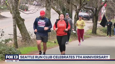 Seattle Run Club Celebrates 7th Anniversary Fox 13 Seattle