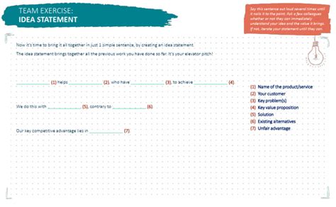 Idea Statement Activity 80 Pdf