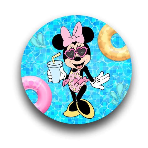 Minnie Mouse Pool Clipart