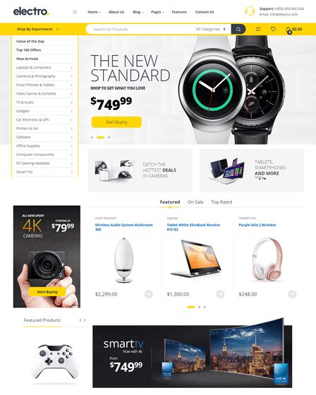 Electro Best Wordpress Theme For Electronic Store Inkthemes