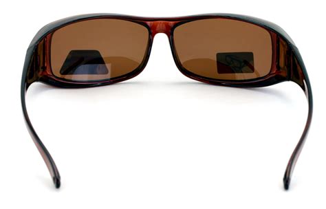 Polarized Prescription Wear Sunglasses Over Glasses Sun Lenses 60mm