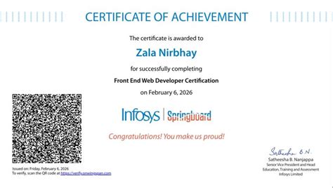Infosys Infosysspringboard Frontenddevelopment Webdevelopment Html