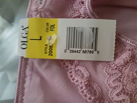 Vintage Olga Pink Sissy Panties Sheer Nylon Lace Hi… Gem