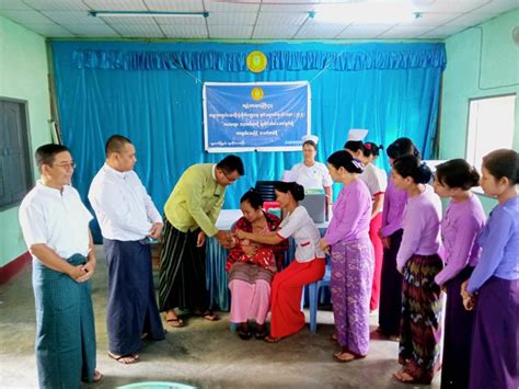 Myanmarnationalpost ရွှေတောင်မြို့နယ် ၌ ကမ္ဘာ့ကာကွယ်ဆေးထိုးနှံတိုက်က