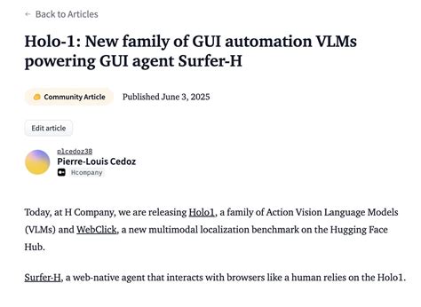 Hugging Face Launches Open Source Smolvla With Async Inference H Company Releases 3b And 7b